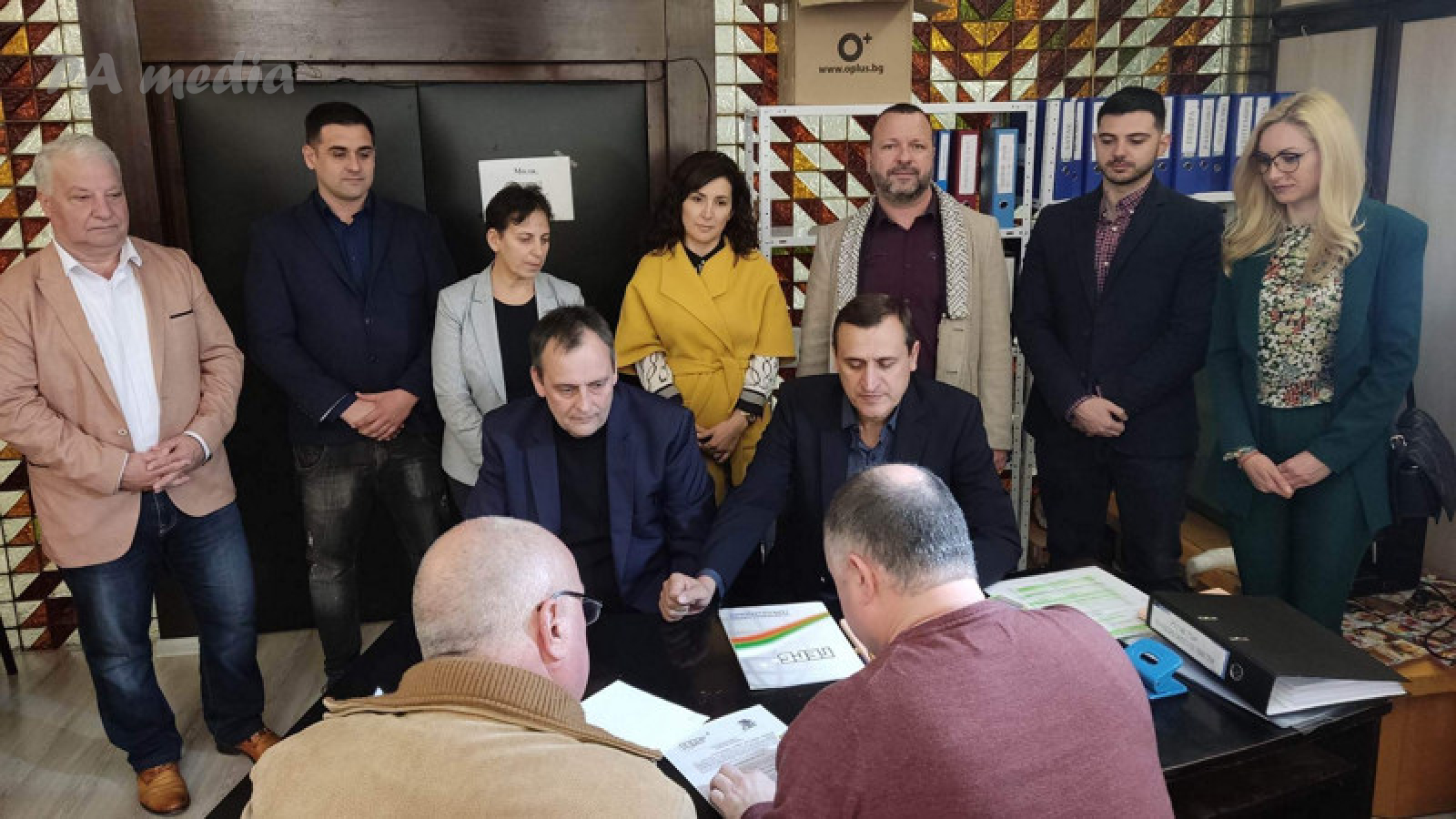 ГЕРБ СДС регистрира листата си в РИК Пазарджик Pa Media